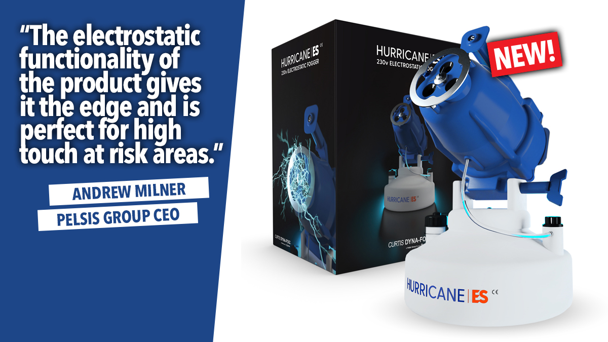 Pelsis announce launch of new electrostatic ULV fogger in fight against ...