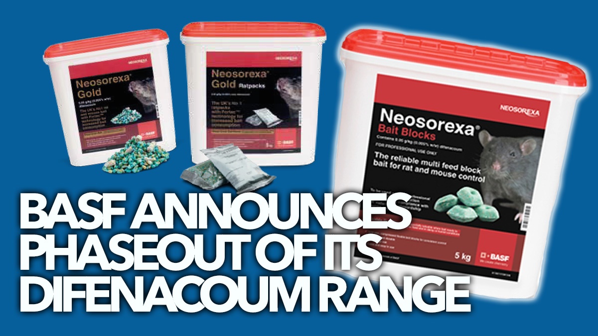 BASF announces phaseout of its difenacoum range