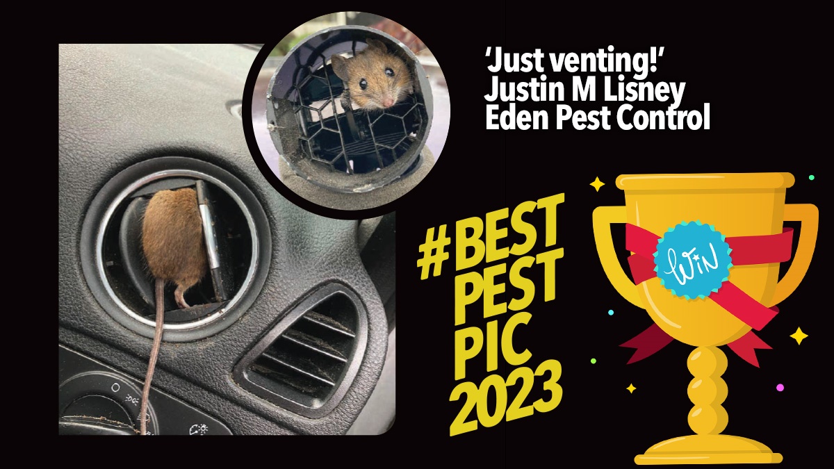 Pest photograph competition winner announced at PPC Live 2023