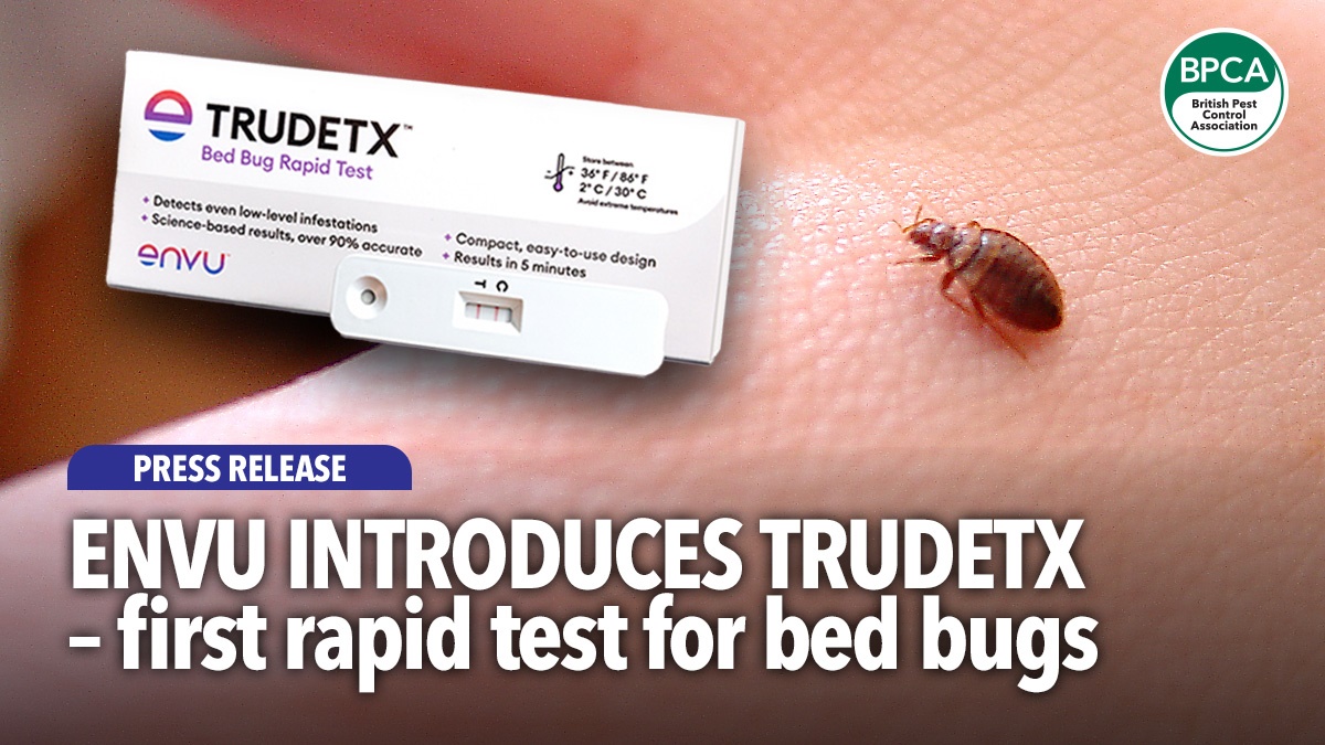 Envu introduces TruDetx – first rapid test for bed bugs