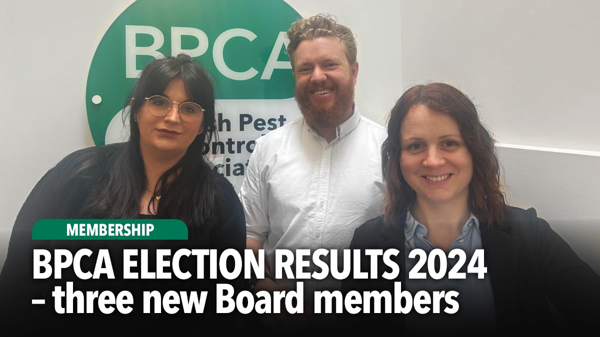BPCA election results 2024 – three new Board members