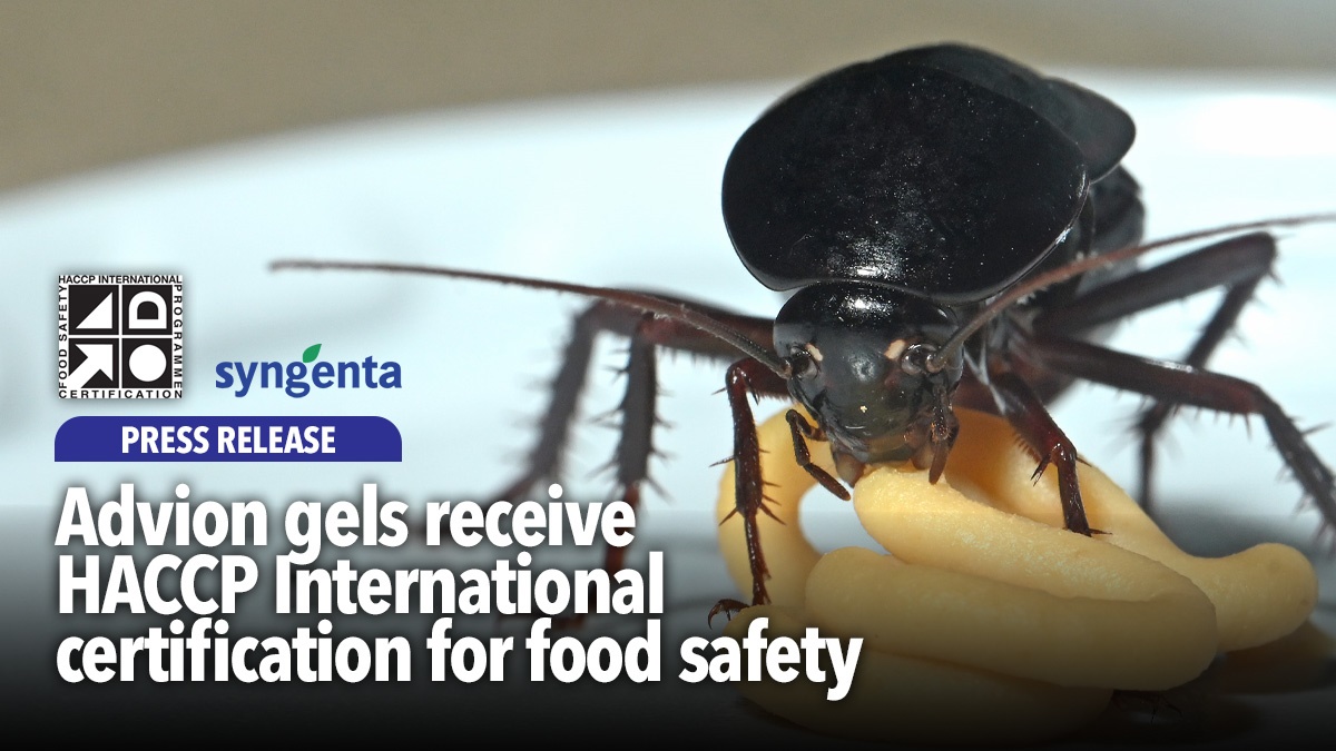 Advion Gels receive HACCP International certification for food safety
