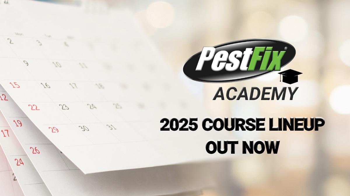 PestFix launches 2025 Academy training lineup with offers for BPCA members