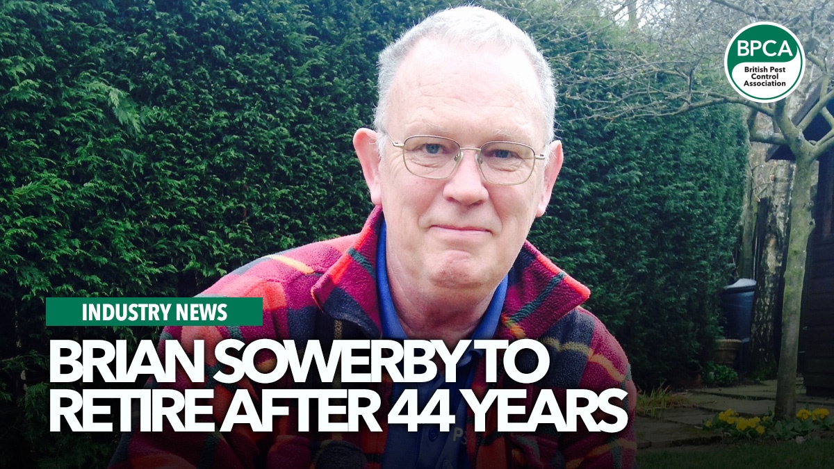 Pestguard's Brian Sowerby to retire after 44 years