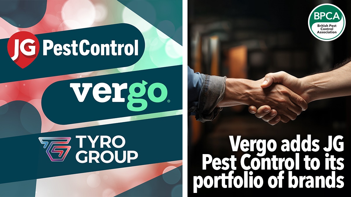Vergo adds JG Pest Control to its portfolio of brands