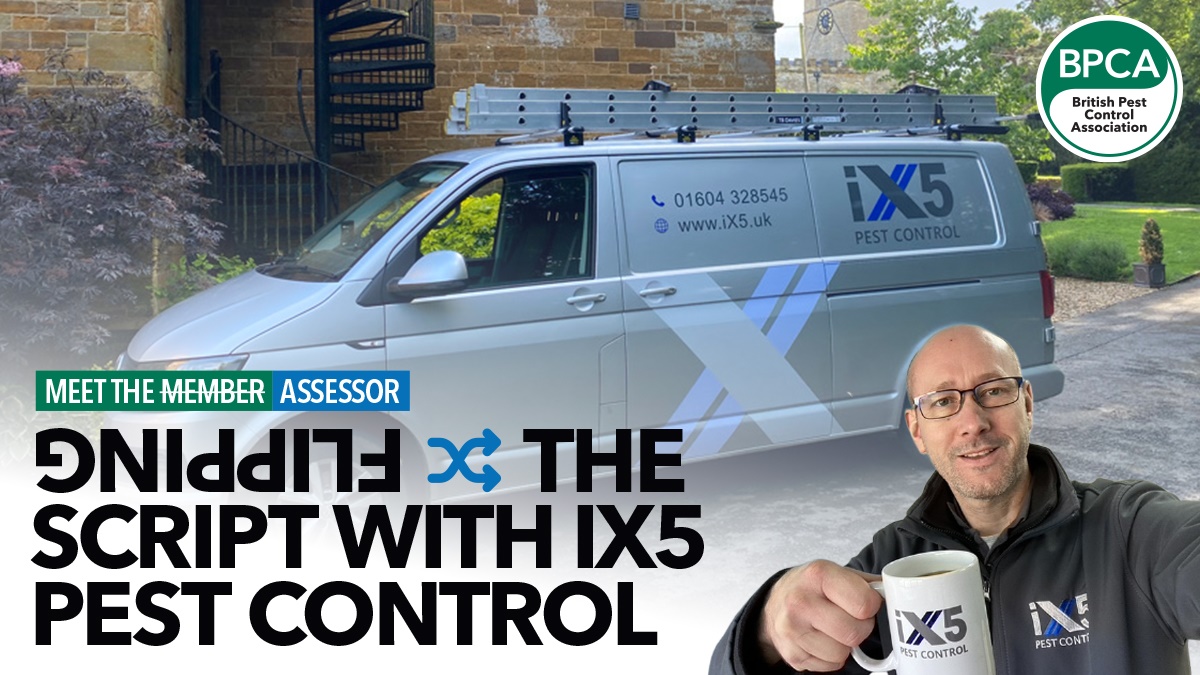 Flipping the script with iX5 Pest Control