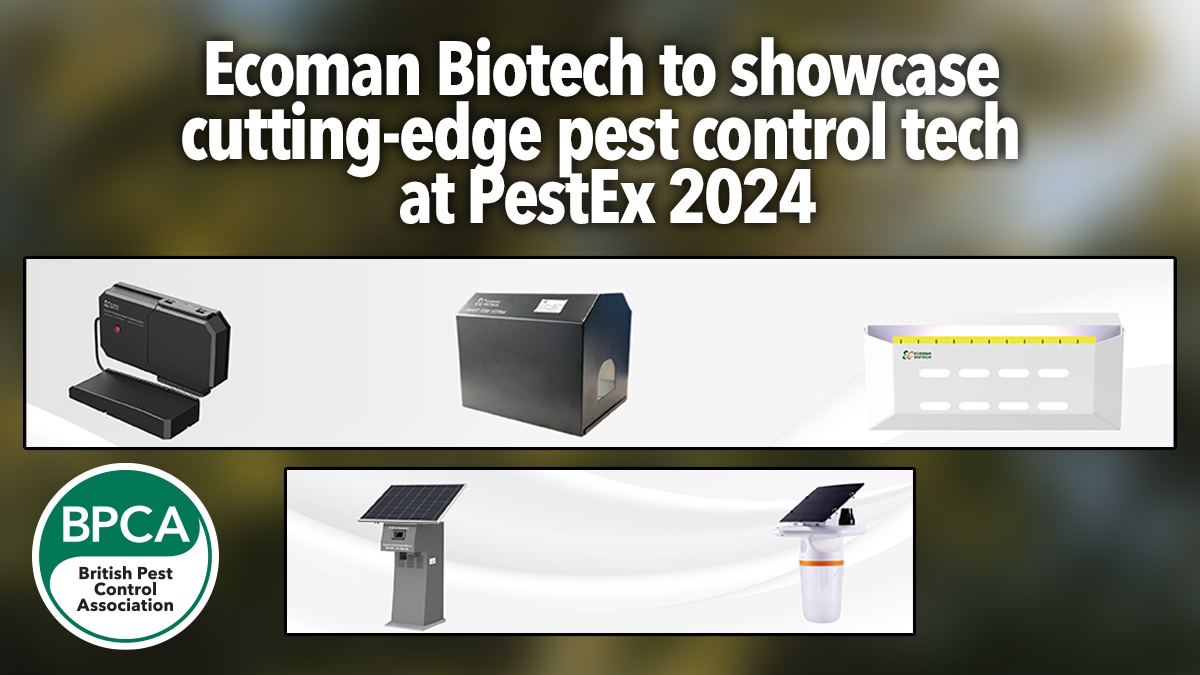 Ecoman Biotech to showcase cutting-edge pest control tech at PestEx 2024