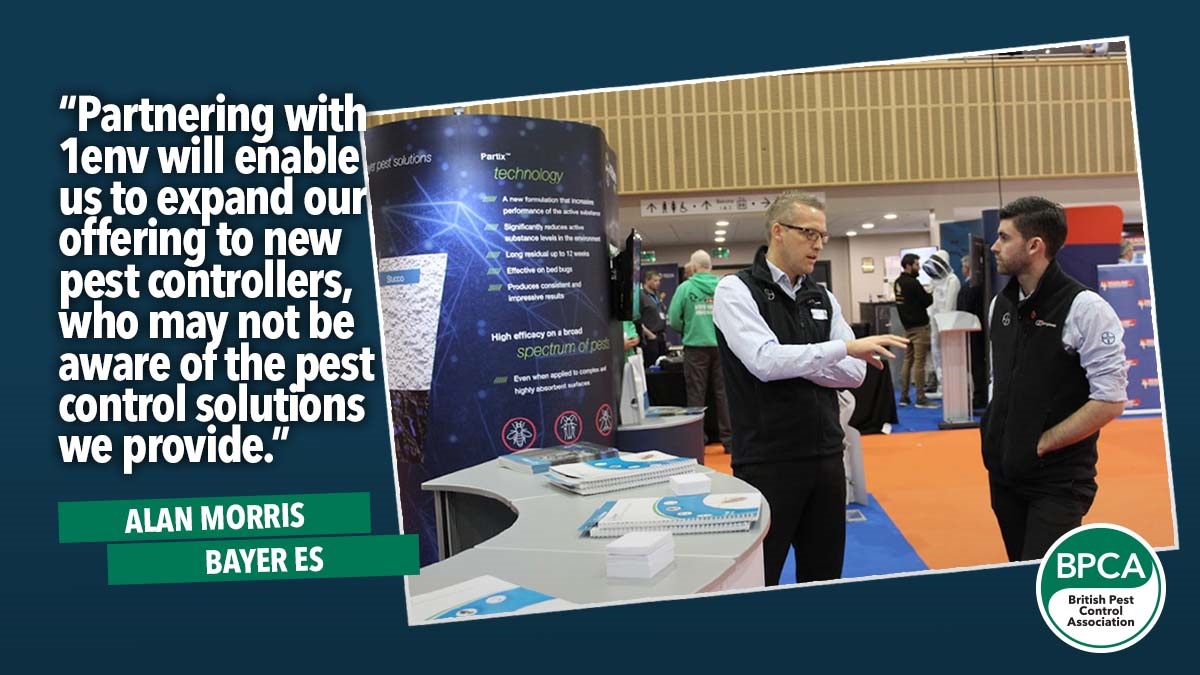 Bayer add 1env to their pest control product distributor list